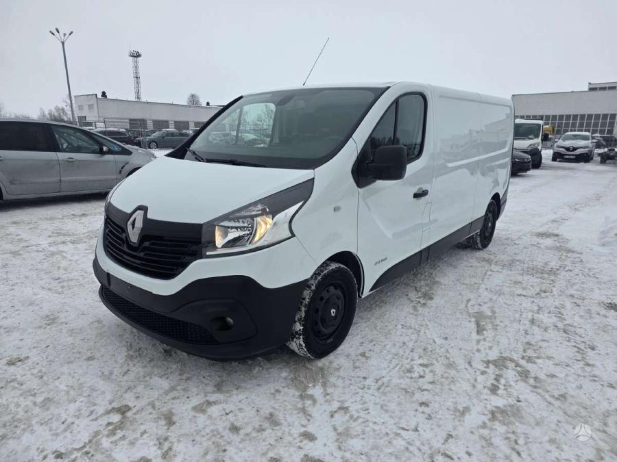 White Renault Trafic 2015 in Marijampole, with an engine capacity of 1.60 L and mileage of 186 thousand km for 6990 €, photo 1 on AUTOMOTO.COM.LV