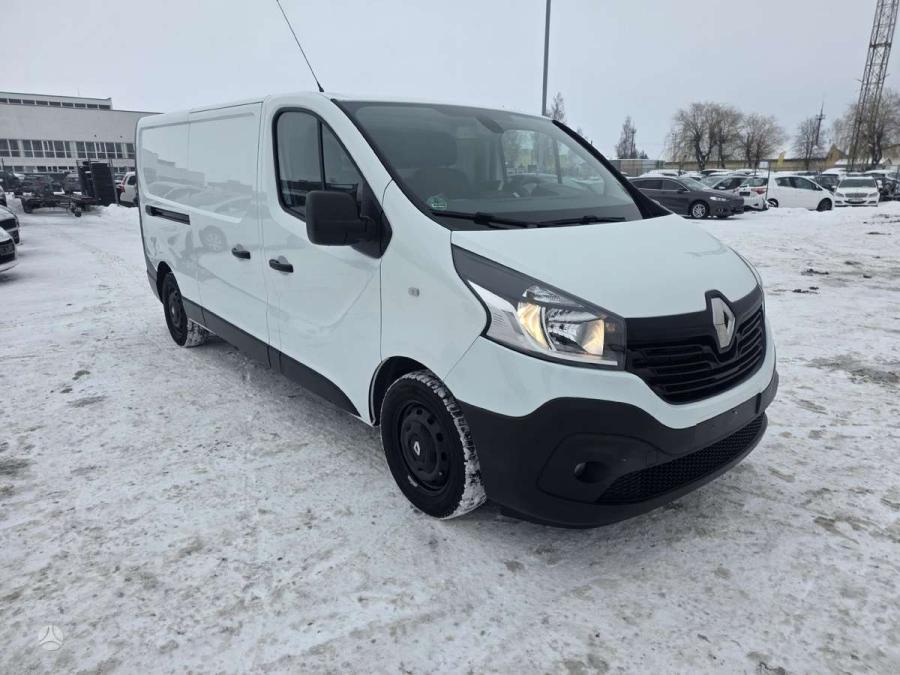 White Renault Trafic 2015 in Marijampole, with an engine capacity of 1.60 L and mileage of 186 thousand km for 6990 €, photo 3 on AUTOMOTO.COM.LV