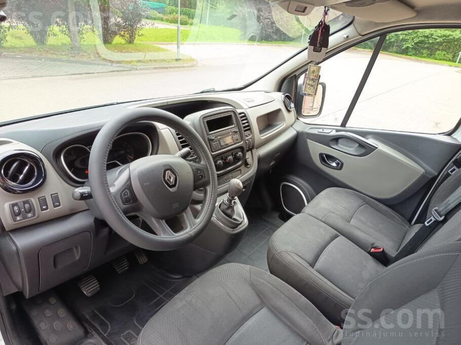 Balts Renault Trafic 2015 Jelgava, ar dzinēja tilpumu 1.60 L un nobraukumu 247 tūkst. km par 6900 €, foto 9 vietnē AUTOMOTO.COM.LV
