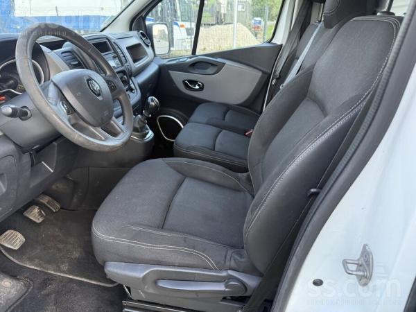 Balts Renault Trafic 2016 Jelgava, ar dzinēja tilpumu 1.60 L un nobraukumu 0 tūkst. km par 9500 €, foto 8 vietnē AUTOMOTO.COM.LV