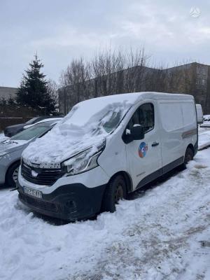 White Renault Trafic 2016 in Raseiniai, with an engine capacity of 1.60 L and mileage of 162 thousand km for 3700 €, photo 2 on AUTOMOTO.COM.LV