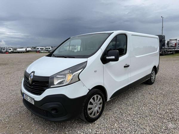 White Renault Trafic 2016 in Vilnius, with an engine capacity of 1.60 L and mileage of 476 thousand km for 4250 €, photo 9 on AUTOMOTO.COM.LV