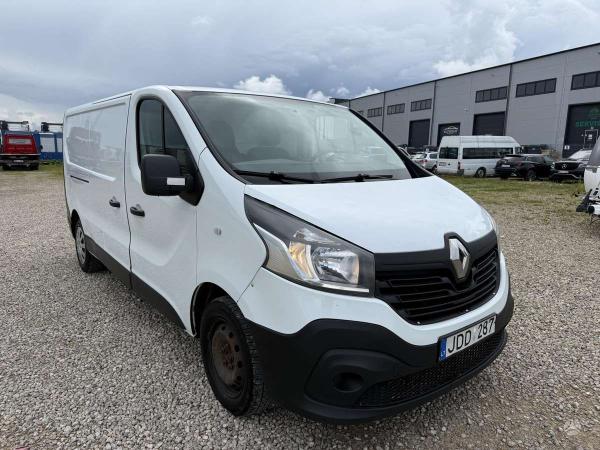 White Renault Trafic 2016 in Vilnius, with an engine capacity of 1.60 L and mileage of 476 thousand km for 4250 €, photo 10 on AUTOMOTO.COM.LV