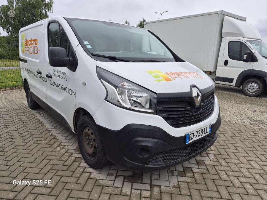Balts Renault Trafic 2016 Tauragė, ar dzinēja tilpumu 1.60 L un nobraukumu 234 tūkst. km par 4350 €, foto 4 vietnē AUTOMOTO.COM.LV