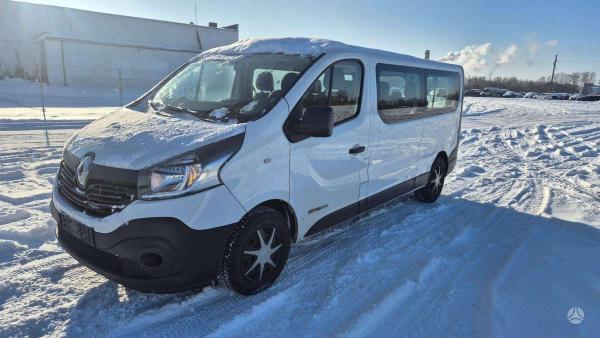 White Renault Trafic 2017 in Marijampole, with an engine capacity of 1.57 L and mileage of 279 thousand km for 9999 €, photo 1 on AUTOMOTO.COM.LV
