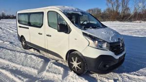White Renault Trafic 2017 in Marijampole, with an engine capacity of 1.57 L and mileage of 279 thousand km for 9999 €, photo 7 on AUTOMOTO.COM.LV