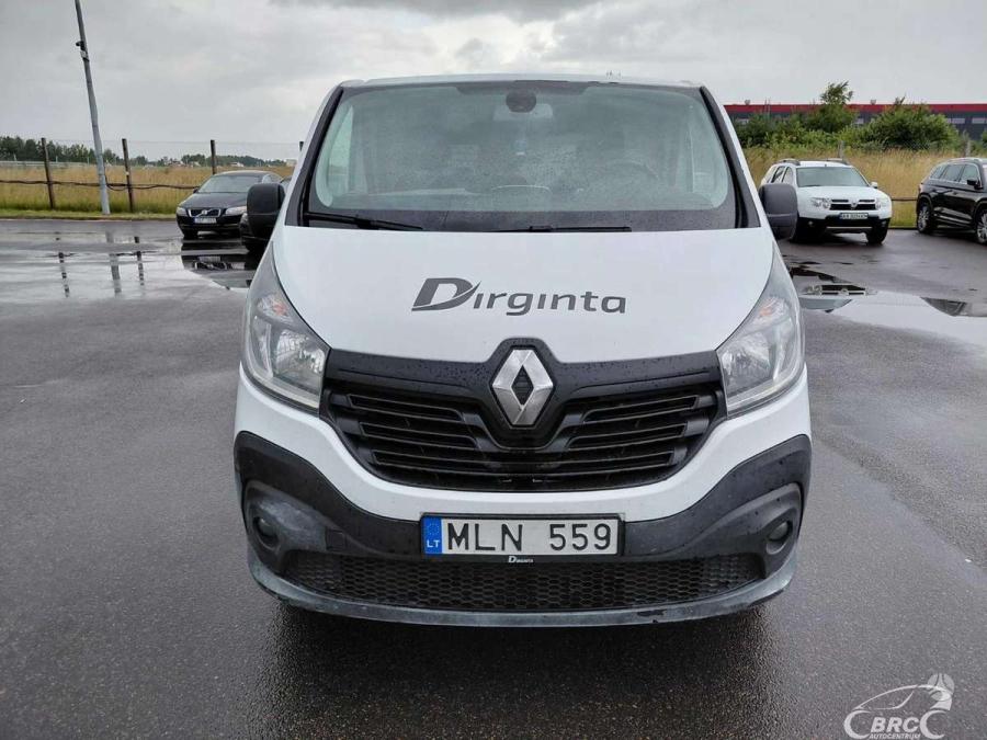 White Renault Trafic 2017 in Vilnius, with an engine capacity of 1.60 L and mileage of 251 thousand km for 9900 €, photo 7 on AUTOMOTO.COM.LV