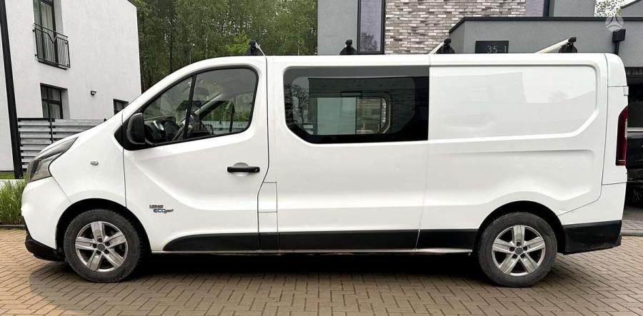 Balts Renault Trafic 2017 Viļņa, ar dzinēja tilpumu 1.60 L un nobraukumu 238 tūkst. km par 7950 €, foto 9 vietnē AUTOMOTO.COM.LV
