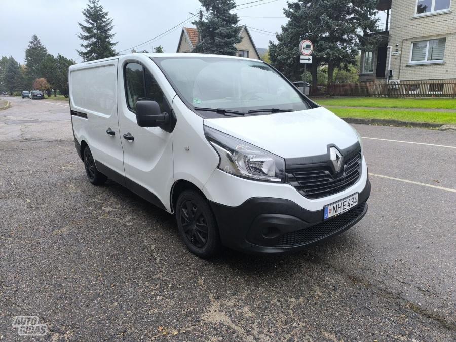 White Renault Trafic 2017 in Kaunas, with an engine capacity of 1.60 L and mileage of 294 thousand km for 5500 €, photo 4 on AUTOMOTO.COM.LV