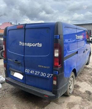 White Renault Trafic 2018 in Kaunas, with an engine capacity of 1.60 L and mileage of 300 thousand km for 2450 €, photo 10 on AUTOMOTO.COM.LV