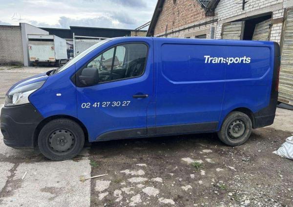 White Renault Trafic 2018 in Kaunas, with an engine capacity of 1.60 L and mileage of 300 thousand km for 2450 €, photo 10 on AUTOMOTO.COM.LV