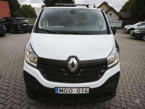 White Renault Trafic 2018 in Vilnius, with an engine capacity of 1.60 L and mileage of 195 thousand km for 9317 €, photo 3 on AUTOMOTO.COM.LV