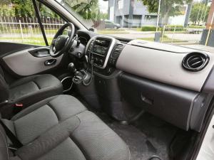 White Renault Trafic 2018 in Vilnius, with an engine capacity of 1.60 L and mileage of 195 thousand km for 9317 €, photo 17 on AUTOMOTO.COM.LV