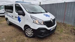 White Renault Trafic 2018 in Taurage, with an engine capacity of 1.60 L and mileage of 271 thousand km for 6700 €, photo  on AUTOMOTO.COM.LV