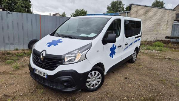 Balts Renault Trafic 2018 Tauragė, ar dzinēja tilpumu 1.60 L un nobraukumu 271 tūkst. km par 6700 €, foto 2 vietnē AUTOMOTO.COM.LV