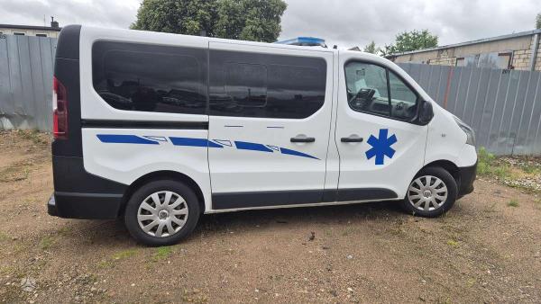 Balts Renault Trafic 2018 Tauragė, ar dzinēja tilpumu 1.60 L un nobraukumu 271 tūkst. km par 6700 €, foto 5 vietnē AUTOMOTO.COM.LV
