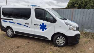 White Renault Trafic 2018 in Taurage, with an engine capacity of 1.60 L and mileage of 271 thousand km for 6700 €, photo 7 on AUTOMOTO.COM.LV
