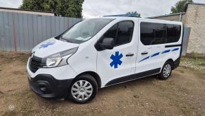White Renault Trafic 2018 in Taurage, with an engine capacity of 1.60 L and mileage of 271 thousand km for 6700 €, photo 9 on AUTOMOTO.COM.LV