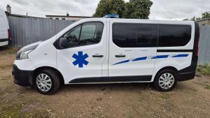 White Renault Trafic 2018 in Taurage, with an engine capacity of 1.60 L and mileage of 271 thousand km for 6700 €, photo 10 on AUTOMOTO.COM.LV