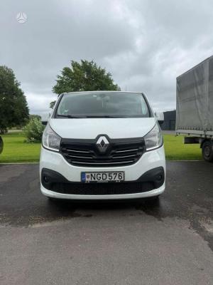 White Renault Trafic 2018 in Vilnius, with an engine capacity of 1.60 L and mileage of 317 thousand km for 9300 €, photo 4 on AUTOMOTO.COM.LV