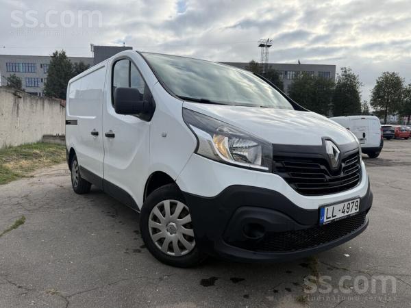 White Renault Trafic 2018 in Riga, with an engine capacity of 1.60 L and mileage of 139 thousand km for 7000 €, photo 1 on AUTOMOTO.COM.LV