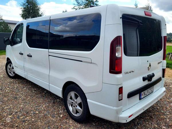 Balts Renault Trafic 2018 Viļņa, ar dzinēja tilpumu 1.60 L un nobraukumu 97 tūkst. km par 14750 €, foto 9 vietnē AUTOMOTO.COM.LV