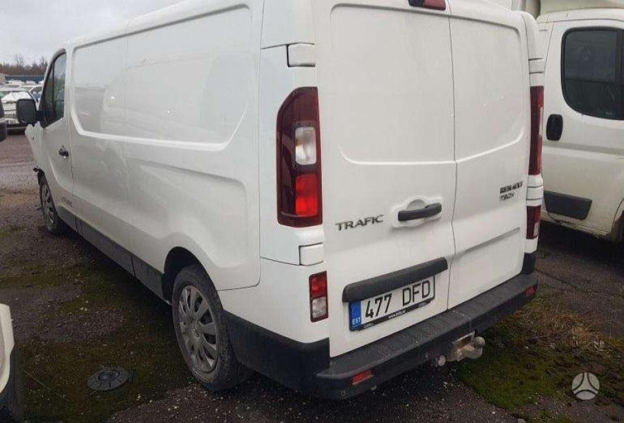 Balts Renault Trafic 2019 Šauļi, ar dzinēja tilpumu 1.60 L un nobraukumu 140 tūkst. km par 2200 €, foto 6 vietnē AUTOMOTO.COM.LV