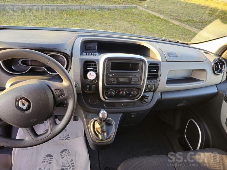 Balts Renault Trafic 2019 Liepāja, ar dzinēja tilpumu 1.60 L un nobraukumu 216 tūkst. km par 8950 €, foto 9 vietnē AUTOMOTO.COM.LV