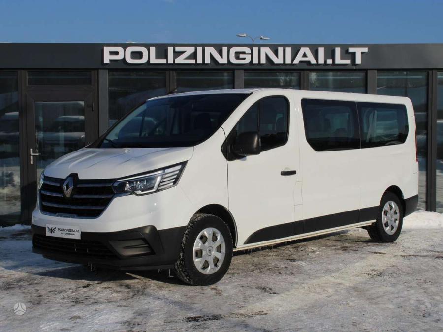 Balts Renault Trafic 2022 Viļņa, ar dzinēja tilpumu 2.00 L un nobraukumu 52 tūkst. km par 28950 €, foto 1 vietnē AUTOMOTO.COM.LV