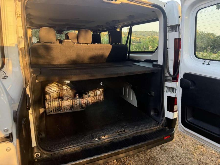 Balts Renault Trafic 2022 Tauragė, ar dzinēja tilpumu 2.00 L un nobraukumu 129 tūkst. km par 22990 €, foto 6 vietnē AUTOMOTO.COM.LV