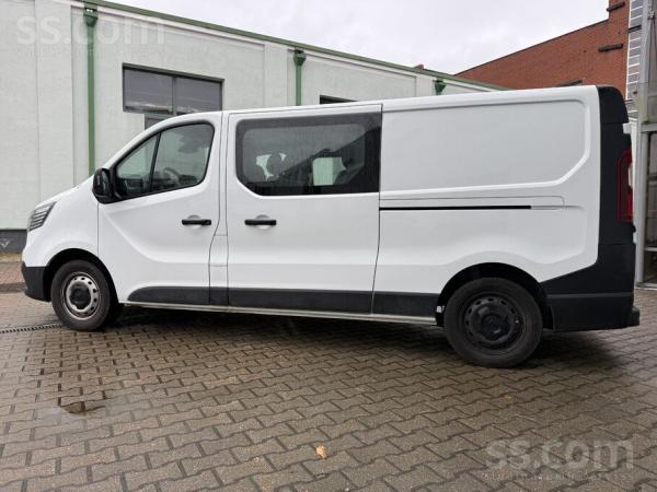 White Renault Trafic 2023 in Riga, with an engine capacity of 2.00 L and mileage of 0 thousand km for 15950 €, photo 8 on AUTOMOTO.COM.LV