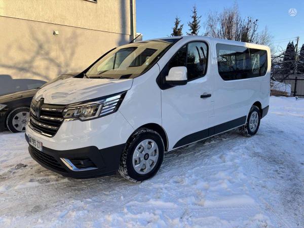 White Renault Trafic 2024 in Kaunas, with an engine capacity of 2.00 L and mileage of 34 thousand km for 29900 €, photo 3 on AUTOMOTO.COM.LV