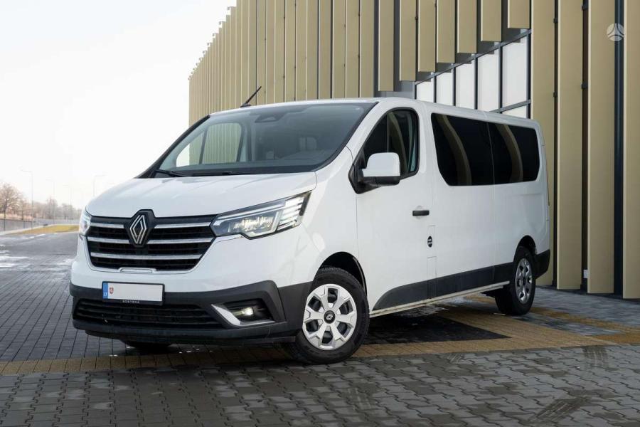 Balts Renault Trafic 2024 Klaipėda, ar dzinēja tilpumu 2.00 L un nobraukumu 40 tūkst. km par 31200 €, foto 1 vietnē AUTOMOTO.COM.LV