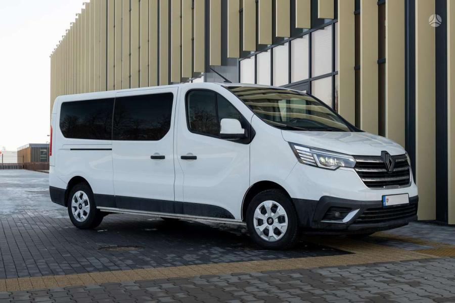 Balts Renault Trafic 2024 Klaipėda, ar dzinēja tilpumu 2.00 L un nobraukumu 40 tūkst. km par 31200 €, foto 3 vietnē AUTOMOTO.COM.LV