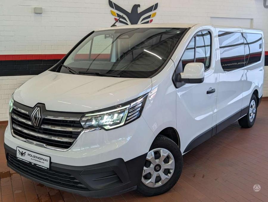 Balts Renault Trafic 2024 Kauņa, ar dzinēja tilpumu 2.00 L un nobraukumu 181 tūkst. km par 28900 €, foto 1 vietnē AUTOMOTO.COM.LV