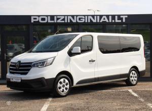White Renault Trafic 2024 in Vilnius, with an engine capacity of 2.00 L and mileage of 136 thousand km for 28950 €, photo  on AUTOMOTO.COM.LV