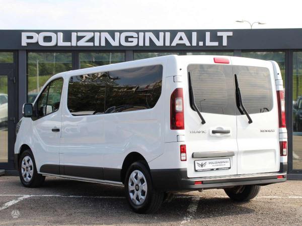 White Renault Trafic 2024 in Vilnius, with an engine capacity of 2.00 L and mileage of 136 thousand km for 28950 €, photo 3 on AUTOMOTO.COM.LV
