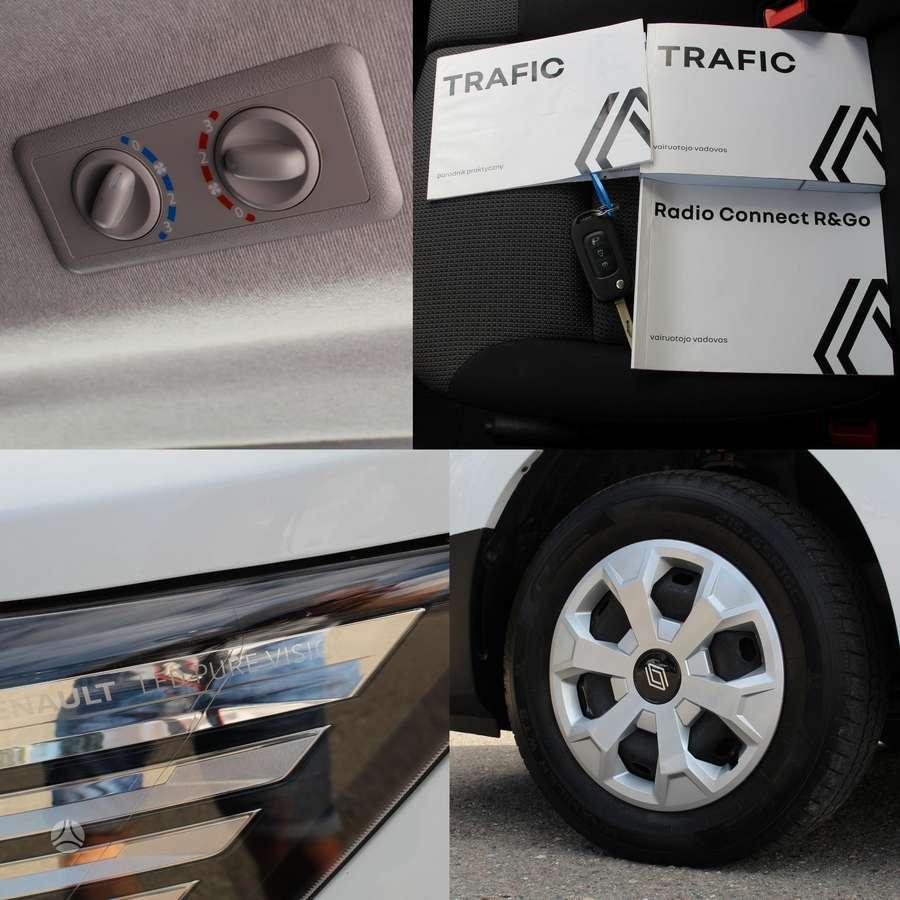 White Renault Trafic 2024 in Vilnius, with an engine capacity of 2.00 L and mileage of 136 thousand km for 28950 €, photo 19 on AUTOMOTO.COM.LV