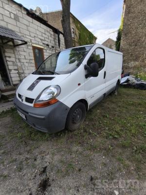 White Renault Trafic 2002 in Riga, with an engine capacity of 2.00 L and mileage of 408 thousand km for 1650 €, photo 6 on AUTOMOTO.COM.LV