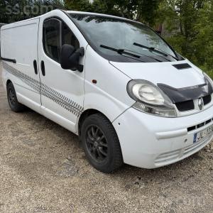 White Renault Trafic 2002 in Rezekne, with an engine capacity of 1.90 L and mileage of 363 thousand km for 1500 €, photo  on AUTOMOTO.COM.LV