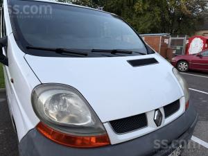 White Renault Trafic 2002 in Riga, with an engine capacity of 1.90 L and mileage of 301 thousand km for 2300 €, photo 13 on AUTOMOTO.COM.LV
