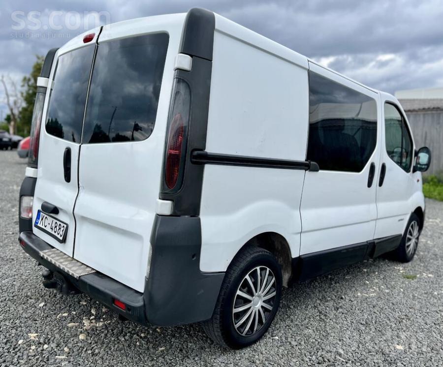 Balts Renault Trafic 2003 Rīga, ar dzinēja tilpumu 1.90 L un nobraukumu 0 tūkst. km par 1990 €, foto 4 vietnē AUTOMOTO.COM.LV