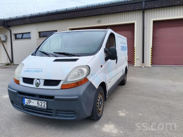 White Renault Trafic 2003 in Riga, with an engine capacity of 1.90 L and mileage of 367 thousand km for 2999 €, photo 2 on AUTOMOTO.COM.LV
