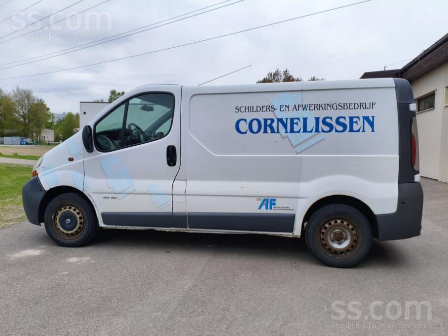 Balts Renault Trafic 2003 Rīga, ar dzinēja tilpumu 1.90 L un nobraukumu 367 tūkst. km par 2999 €, foto 7 vietnē AUTOMOTO.COM.LV