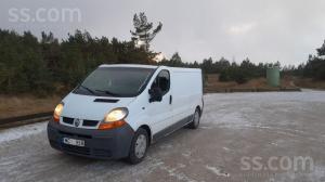 White Renault Trafic 2004 in Liepaja, with an engine capacity of 1.90 L and mileage of 377 thousand km for 2800 €, photo  on AUTOMOTO.COM.LV
