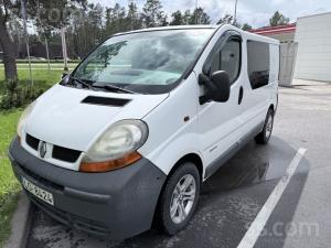 White Renault Trafic 2004 in Jurmala, with an engine capacity of 1.90 L and mileage of 437 thousand km for 2750 €, photo  on AUTOMOTO.COM.LV