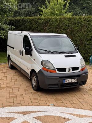 Balts Renault Trafic 2004 Rīga, ar dzinēja tilpumu 1.90 L un nobraukumu 285 tūkst. km par 1859 €, foto  vietnē AUTOMOTO.COM.LV