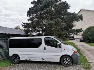 White Renault Trafic 2004 in Bauska, with an engine capacity of 1.90 L and mileage of 240 thousand km for 1000 €, photo 10 on AUTOMOTO.COM.LV