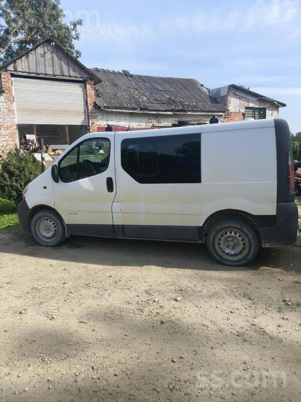 Balts Renault Trafic 2004 Saldus, ar dzinēja tilpumu 1.90 L un nobraukumu 306 tūkst. km par 2100 €, foto 1 vietnē AUTOMOTO.COM.LV