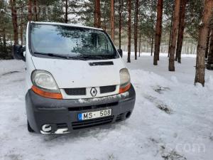 White Renault Trafic 2005 in Aizkraukle, with an engine capacity of 1.90 L and mileage of 377 thousand km for 2600 €, photo  on AUTOMOTO.COM.LV